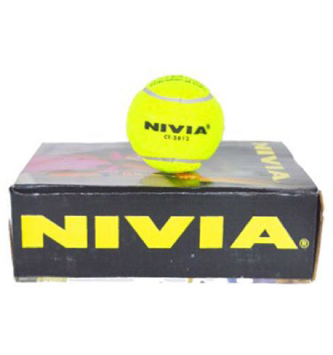 Nivia- Hard Tennis Cricket Ball – Crazy4Cricket.com